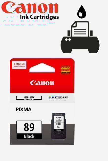 Buy Canon PG-89 Ink Cartridge (Black) online at TATACLiQ.com
