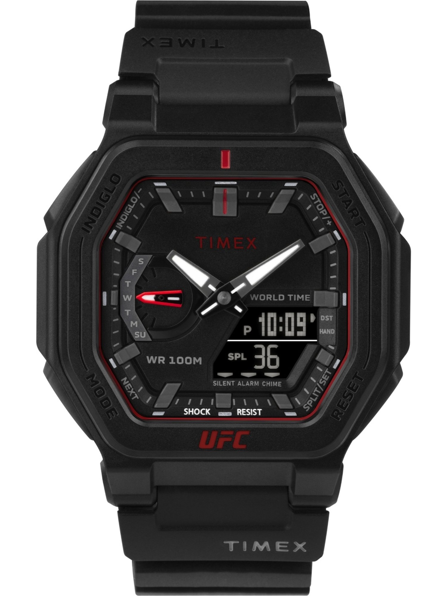 Timex Men Black Analog & Digital Watch