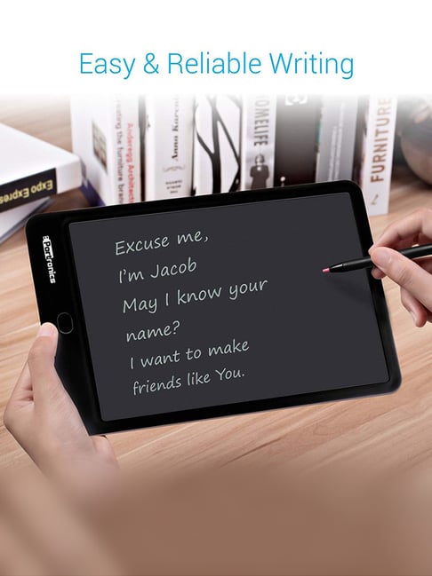 Buy Portronics POR-942 RuffPad 12 Plus 12 Inch Re-Writable LCD Pad ...