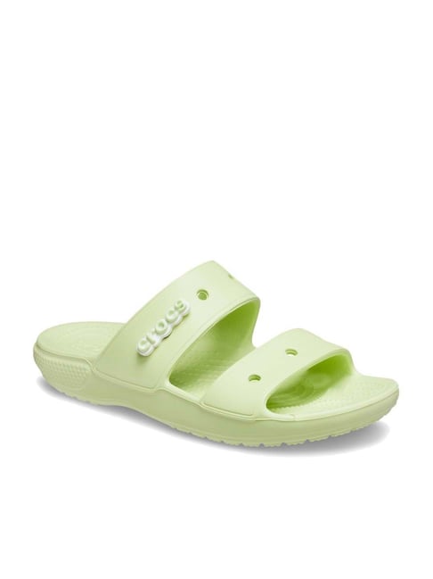 Buy Crocs Men's Classic Green Slides for Men at Best Price @ Tata CLiQ