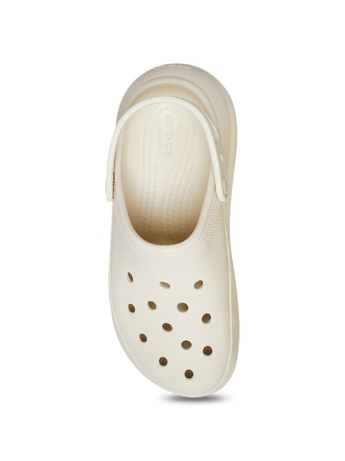 Buy Crocs Men's Classic Cream Back Strap Clogs for Men at Best Price ...