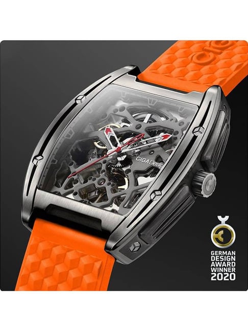 Buy CIGA DESIGN Z031-TITI-W15OG Z Series Titanium Analog Watch for Men ...