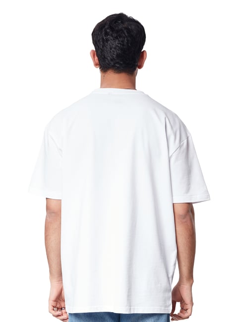The Souled Store White T-shirts & Polos for Men