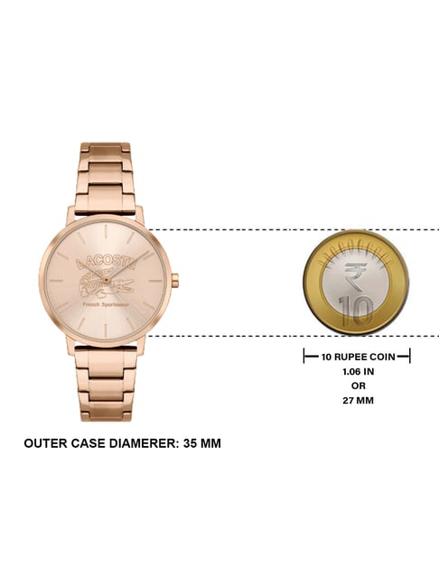Buy LACOSTE 2001234 Crocorigin Analog Watch for Women at Best Price ...