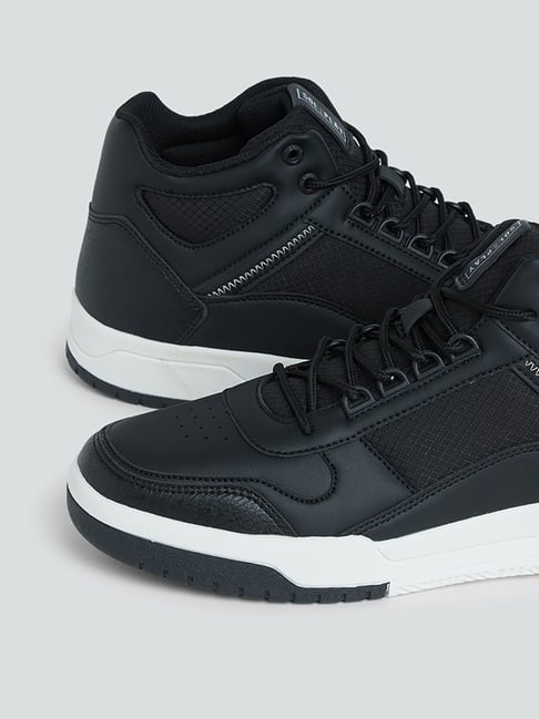 Buy SOLEPLAY by Westside Black High-Top Sneakers for Online @ Tata CLiQ
