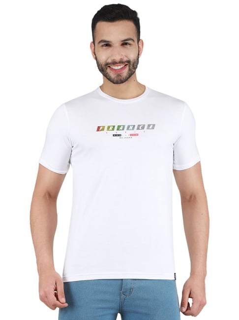 Monte Carlo Men T-shirts & Polos in White