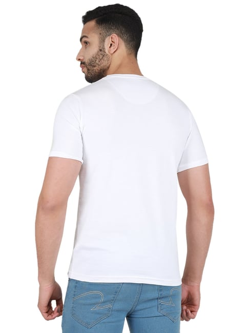 Monte Carlo White T-shirts & Polos for Men