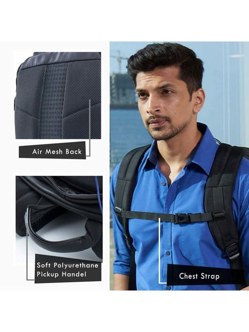 Buy Nasher Miles Apo Black Free Size Laptop Backpack Online At Best ...