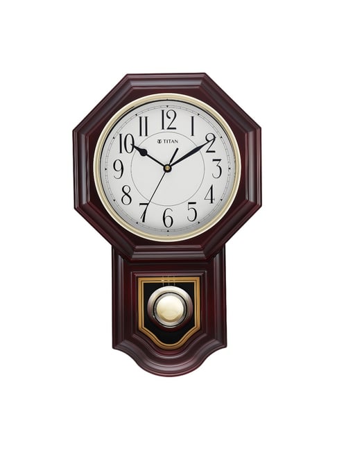 Buy Titan Classic White Plastic Wall Clock at Best Price @ Tata CLiQ