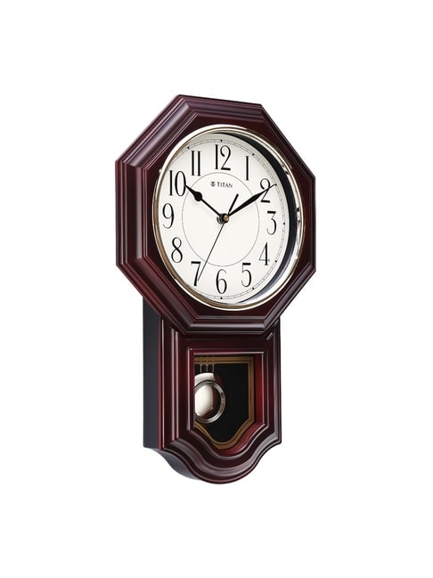 Buy Titan Classic White Plastic Wall Clock at Best Price @ Tata CLiQ