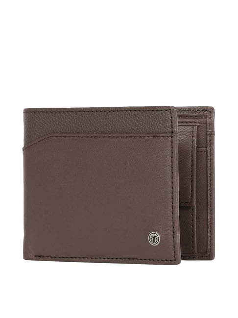 Buy Titan Brown Formal Leather Rfid Bi-Fold Wallet for Men Online At ...