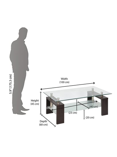 Nilkamal luna centre table store