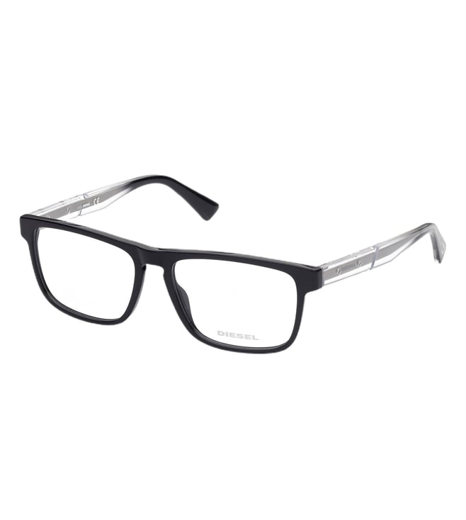 Buy Diesel Black Rectangular Frames for Men Online @ Tata CLiQ Luxury