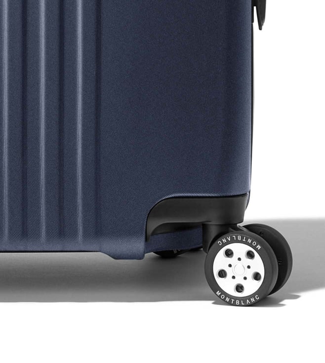 Buy Montblanc Blue Nightflight Large Cabin Trolley Online @ Tata CLiQ ...