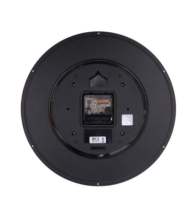 Buy SEIKO Black & White Plastic Wall Clock Online @ Tata CLiQ Luxury