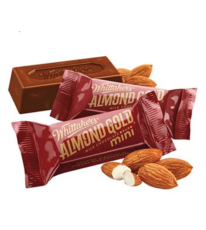 Whittakers Almond Gold Mini Chocolate Pouch - 180 g