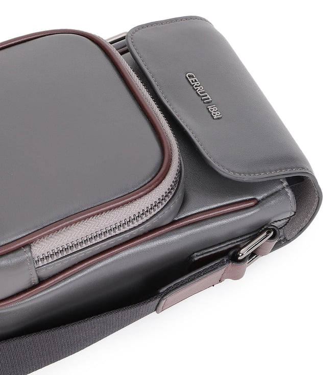 CERRUTI 1881 Grey CERRUTIS Small Cross Body Bag