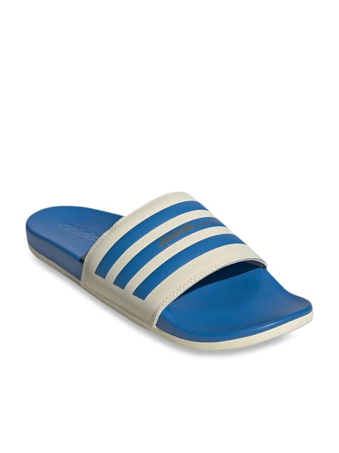 Buy Adidas Men's 4d Fwd White & Blue Slides for Men at Best Price ...