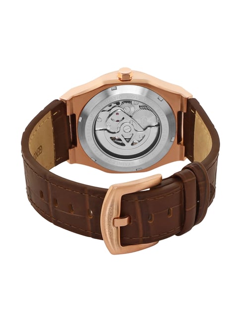 French Connection FCA02-10 Skeleton Automatic Watch For Men