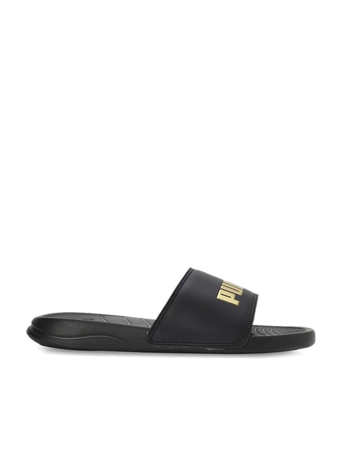 Buy Puma Men's Popcat 20 One8 Black Slides for Men at Best Price @ Tata ...