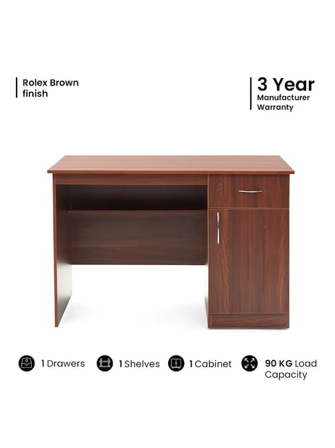 Green Soul Venue Black Engineered Wood Study Table