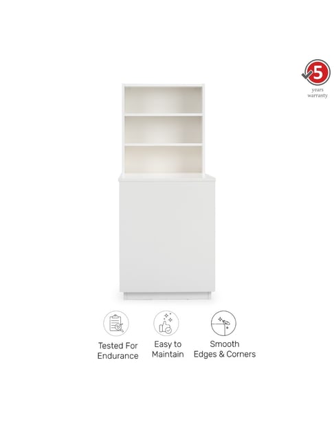 Buy Durian Delrick White Engineered Wood Study Table at Best Price ...