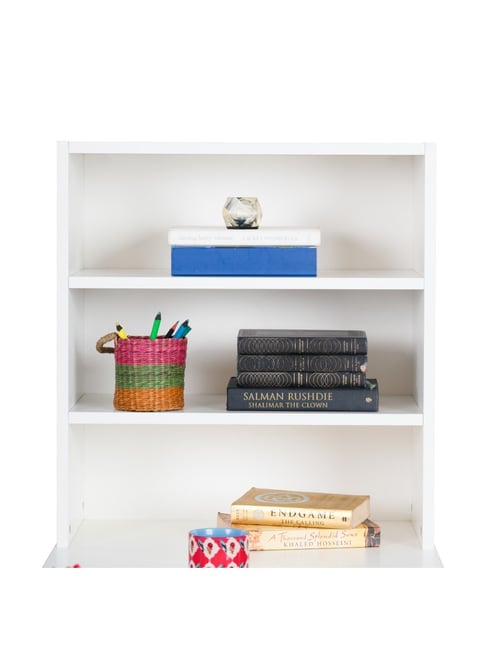 Buy Durian Delrick White Engineered Wood Study Table at Best Price ...