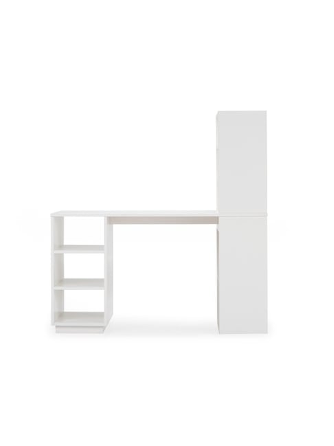 Buy Durian Delrick White Engineered Wood Study Table at Best Price ...