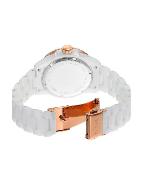 Fossil Fb-01 CE1129 Analog Watch for Women