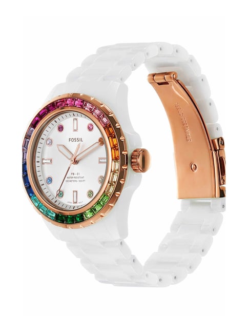 Fossil Fb-01 CE1129 Analog Watch for Women