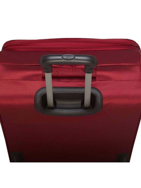 Buy VIP Mercury Red Solid Soft Small Trolley Bag - 39 cm Online At Best ...