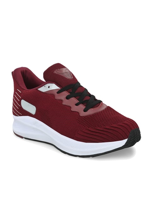 San Frissco Men Maroon Running Sports Shoes