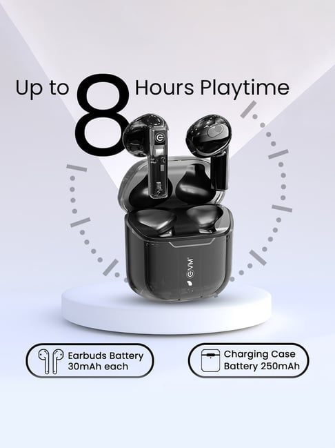 EVM ENBUDS TWS Bluetooth Earbuds with Standby Time Upto 100Hrs, BT V5.3 ...