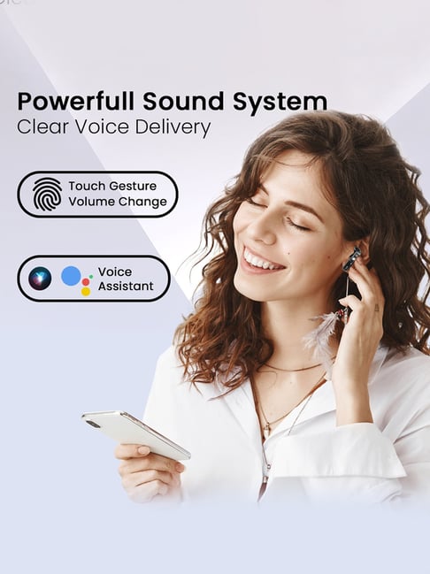 EVM ENBUDS TWS Bluetooth Earbuds with Standby Time Upto 100Hrs, BT V5.3 ...