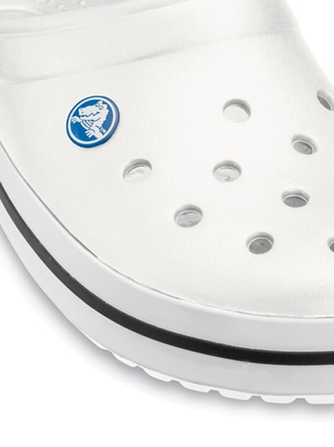 Buy Crocs Men's Crocband White Back Strap Clogs for Men at Best Price ...