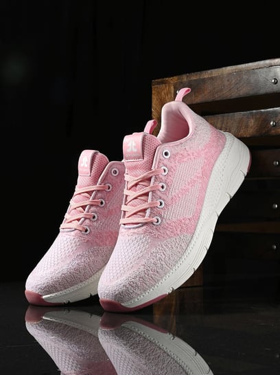 Pink womens running shoes store
