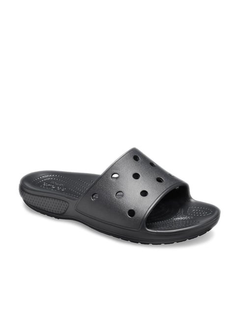 Crocs Black Sandals & Floaters