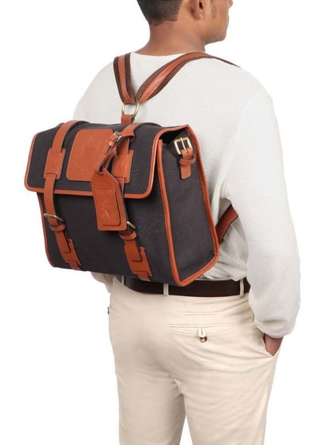 Buy Hidesign Blue Medium Convertible Backpack Online At Best Price ...