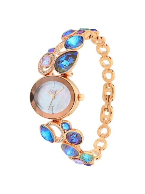 Titan NR95126WM01F Raga Moments of Joy Analog Watch for Women