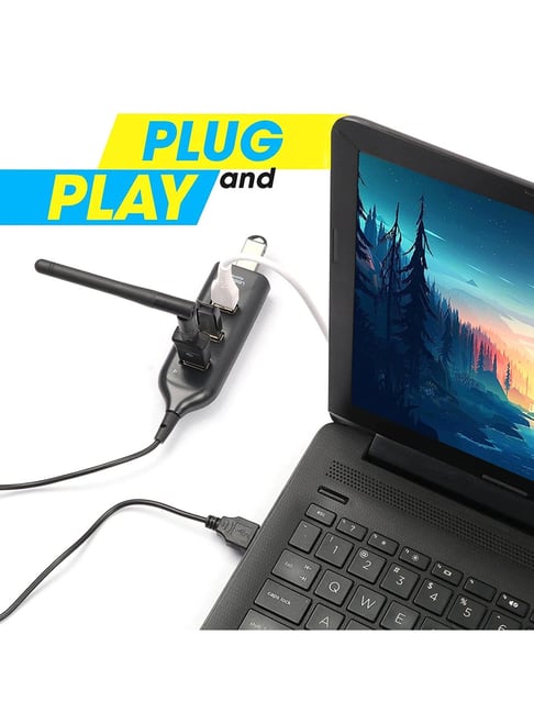 Buy Enter 4 Port E-U4P USB Hub (Black) Online At Best Price @ Tata CLiQ