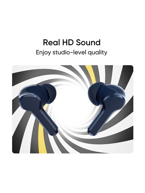Buy realme TechLife Buds T100 In Ear Bluetooth Earbuds (Blue) Online At ...