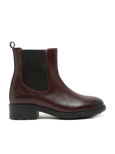 Teakwood Leathers Men's Cherry Chelsea Boots