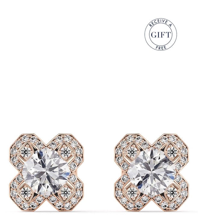 Buy Authentic DE BEERS FOREVERMARK Earrings Online In India | Tata CLiQ ...