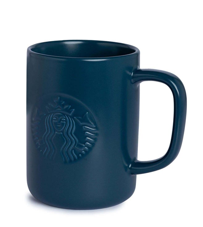 Starbucks Navy Regrind Ceramic Mug (0.473 L)
