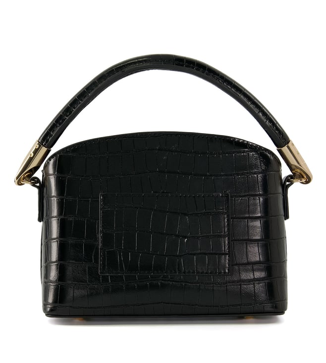 Dune London Black DUSTIN Medium Satchel