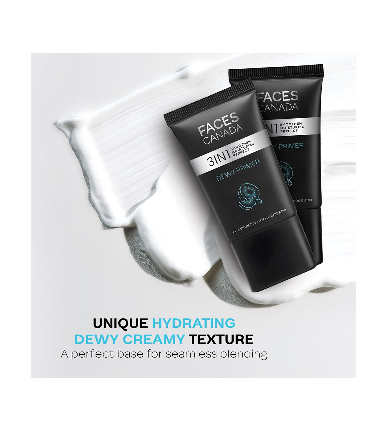 Buy FACES CANADA 3 In 1 Smoothen Moisturize and Perfect Dewy Primer 30 gm Online On Tata CLiQ Palette