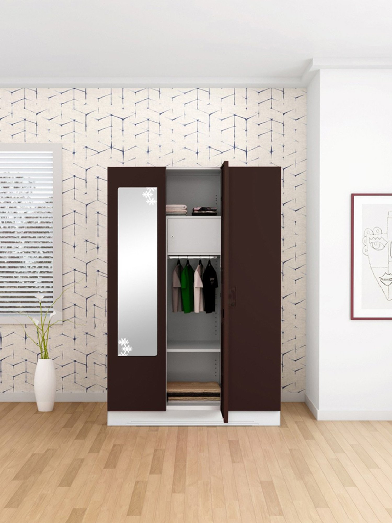 3 door godrej price store