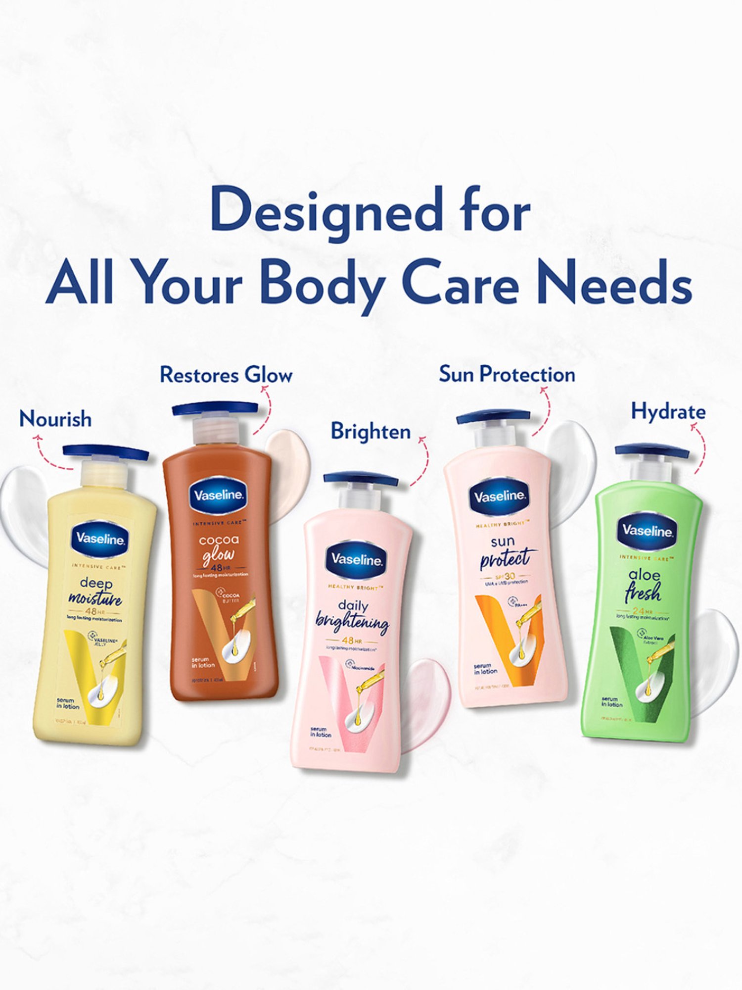 Vaseline Intensive Care Deep Moisture Body Lotion - 600 ml