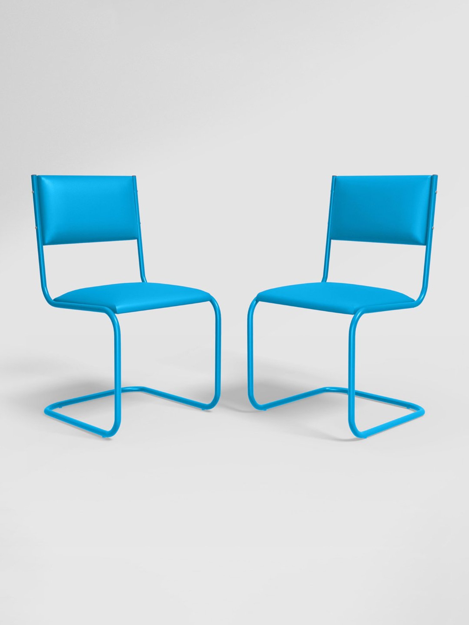 Buy Godrej Interio Vivid Blue Metal Chair at Best Price Tata CLiQ