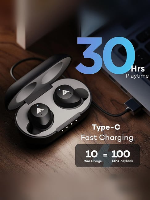 Buy Boult Audio AirBass TrueBuds Wireless EarBuds with Mic (Grey ...